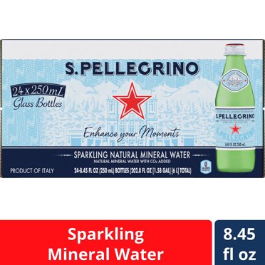 Perrier Sparkling Water, 405.6 fl oz, 24 Pack Plastic Bottles - Walmart.com