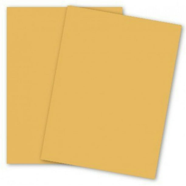 Domtar Colors - Earthchoice GOLDENROD - Opaque Text - 8.5 x 11 Paper ...