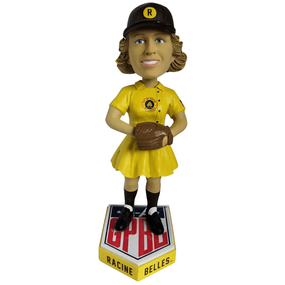 Racine Belles AAGPBL Girls Baseball - Numbered to Only 500 Bobblehead ...