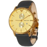 Emporio Leather Mens Watch AR2479 - Walmart.com