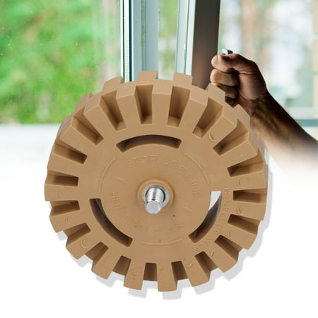 FAGINEY Sticker Removal Wheel,Car Decal Remover Eraser Wheel,Rubber ...