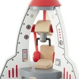 Hape Kids Space Station Toy - 37 Piece Wooden Discovery Spaceship Set ...