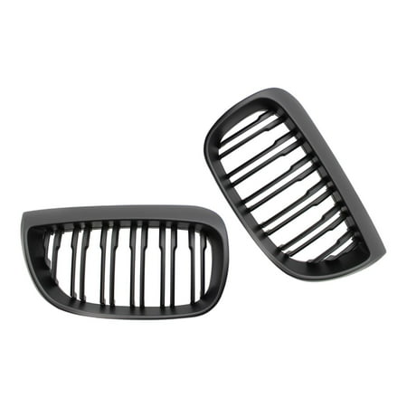 Front Double Slat Kidney Grille Fit for E81 51137077129 51137077130 ...