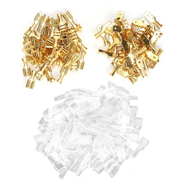 Crimp Terminal Set,50 Pairs Crimp Terminal Crimp Terminal Crimp Wire ...