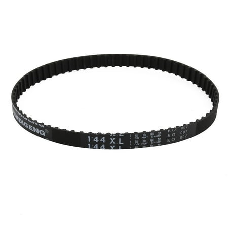 144XL 72 Teeth 10mm Wide 5.08mm Pitch Stepper Motor Rubber Timing Belt ...