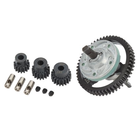 RC Differential Gear Assembly, Black Improve Performance RC ...