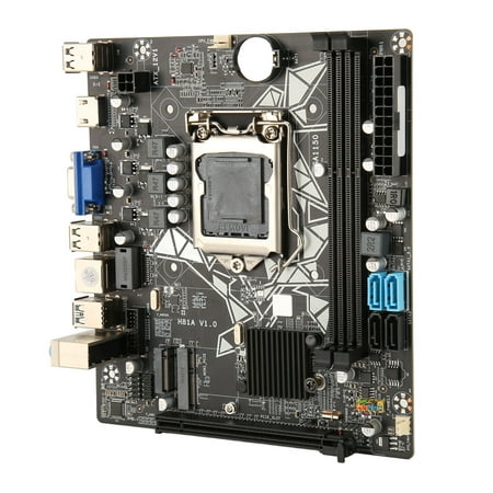 H81A Desktop Motherboard, Dual Channel VGA Interface High Speed H81A Motherboard for PC for ...