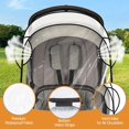 Rain Cover Compatible with Nuna Stroller - Waterproof Stroller Rain ...