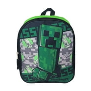 Minecraft Unisex TNT Printed Backpack Green Black - Walmart.com