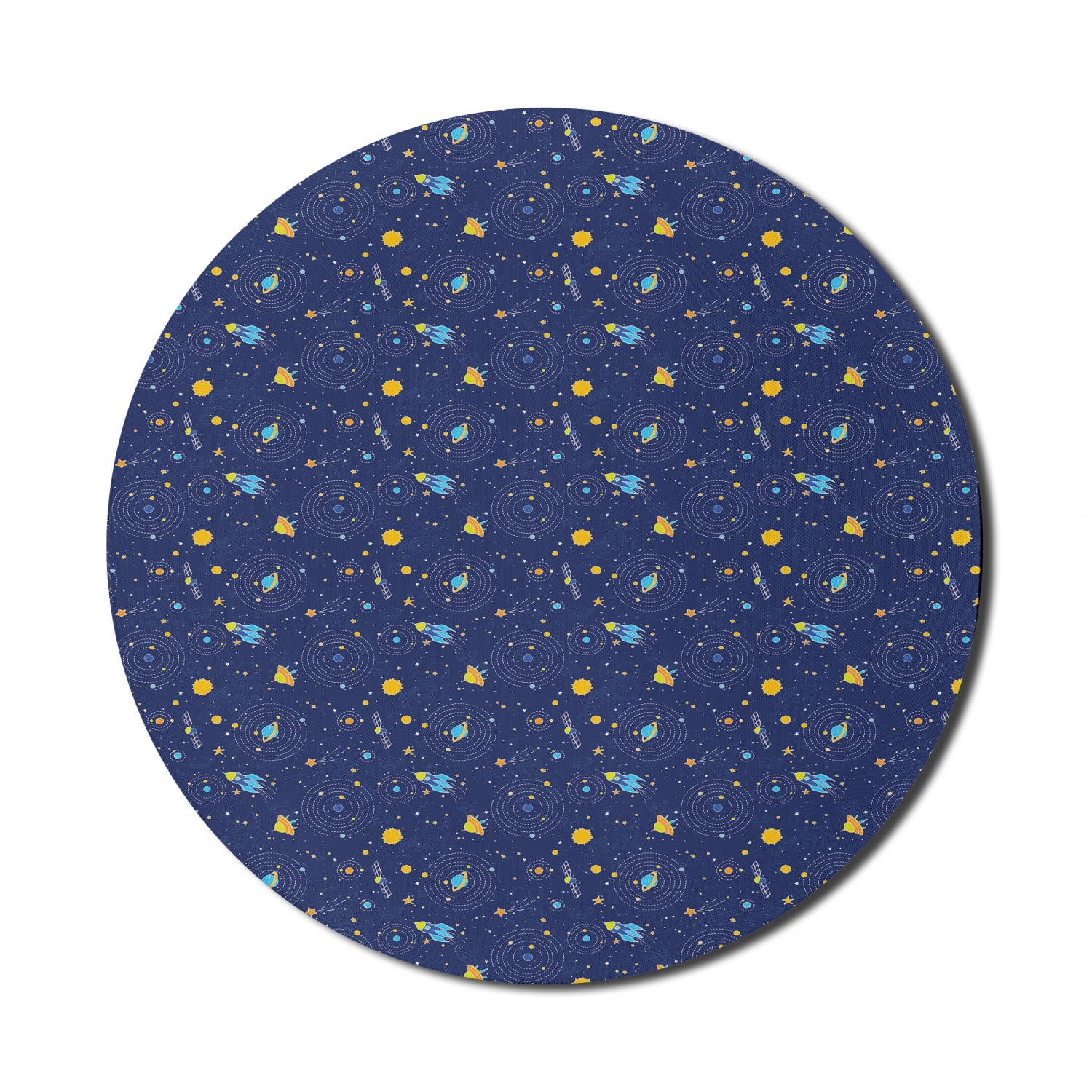 Space Mouse Pad for Computers, Galaxy Shooting Stars Planets Kids ...
