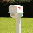 Gibraltar Mailboxes Gentry Large Capacity Plastic White All-in-One ...