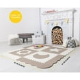 "CHILDLIKE BEHAVIOR Beige Foam Floor Playmat for Toddlers & Kids - 61 ...