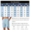 AzureSilk Mens Linen Shorts Casual Summer Mens Athletic Workout Gym ...