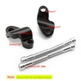 Black 1" Handlebar Riser Extensions For Sportster XL1200X Forty Eight ...