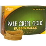 Alliance Rubber 20845 Pale Crepe Gold Rubber Bands Size #84 3 1/2 x 1/2 ...