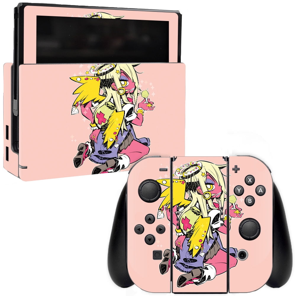 Skin Decal Wrap Compatible With Nintendo Switch Sticker Design Grungy ...