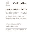 Catuaba Capsules, Natural Herbal Supplement for Libido Support, Catuaba ...