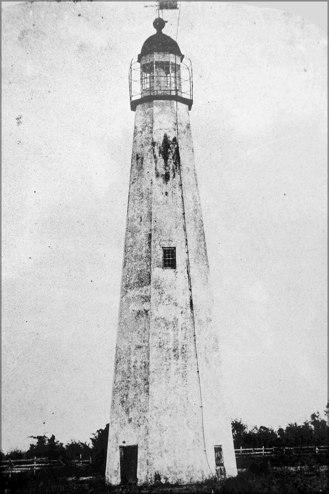 24"x36" Gallery Poster, Old St Simons Lighthouse 1848 - Walmart.com