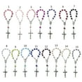8mm Small Baptism Rosary Pearl Rosary Beads Finger Baptism Rosaries for ...