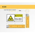 CAUTION - HEAVY OBJECT - TEAM LIFT REQUIRED Pre-Printed Labels/Stickers ...