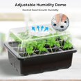 Seed Starting Trays Plant Starter Box,Mini Greenhouse Germination Kit ...