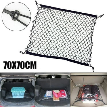 70x70cm Car Storage Net Elastic Floor Car Boot Storage Mesh SUV Truck ...