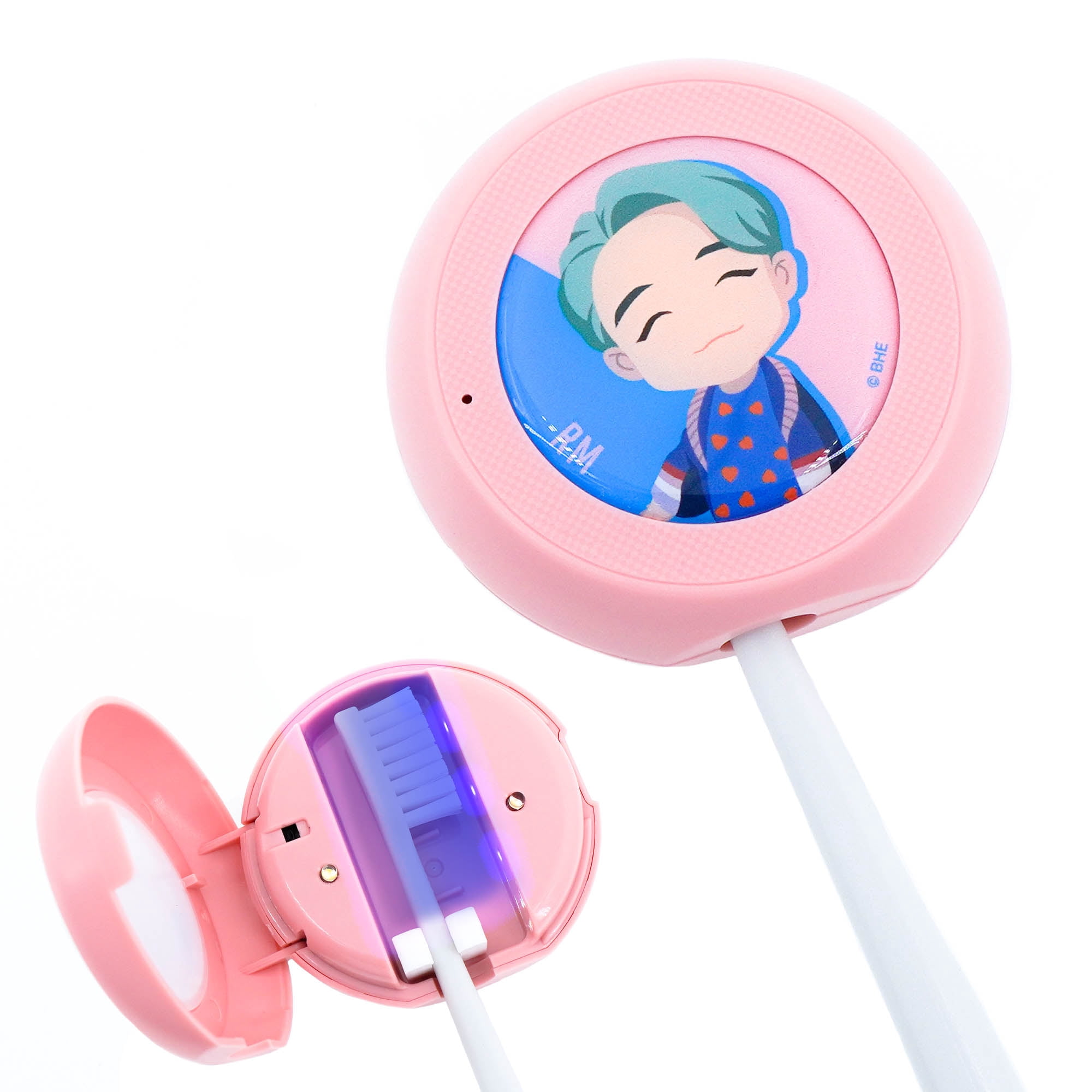 BTS TinyTAN RM Toothbrush Sterilizer Pod /UV-C Sterilizer Cover KPOP ...