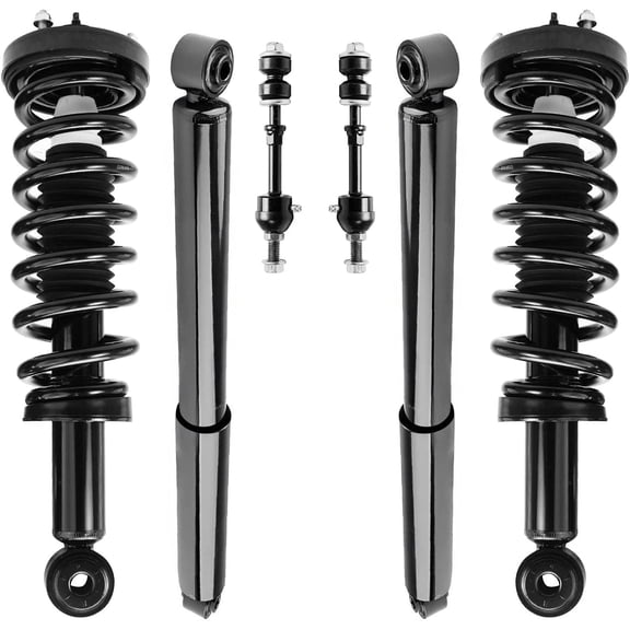 Detroit Axle - 8pc Suspension Kit for Dodge Challenger Charger, Front ...