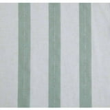 VCNY Home 2-Tone Windsor Stripe Semi-Opaque Linen Grommet-Top Window ...