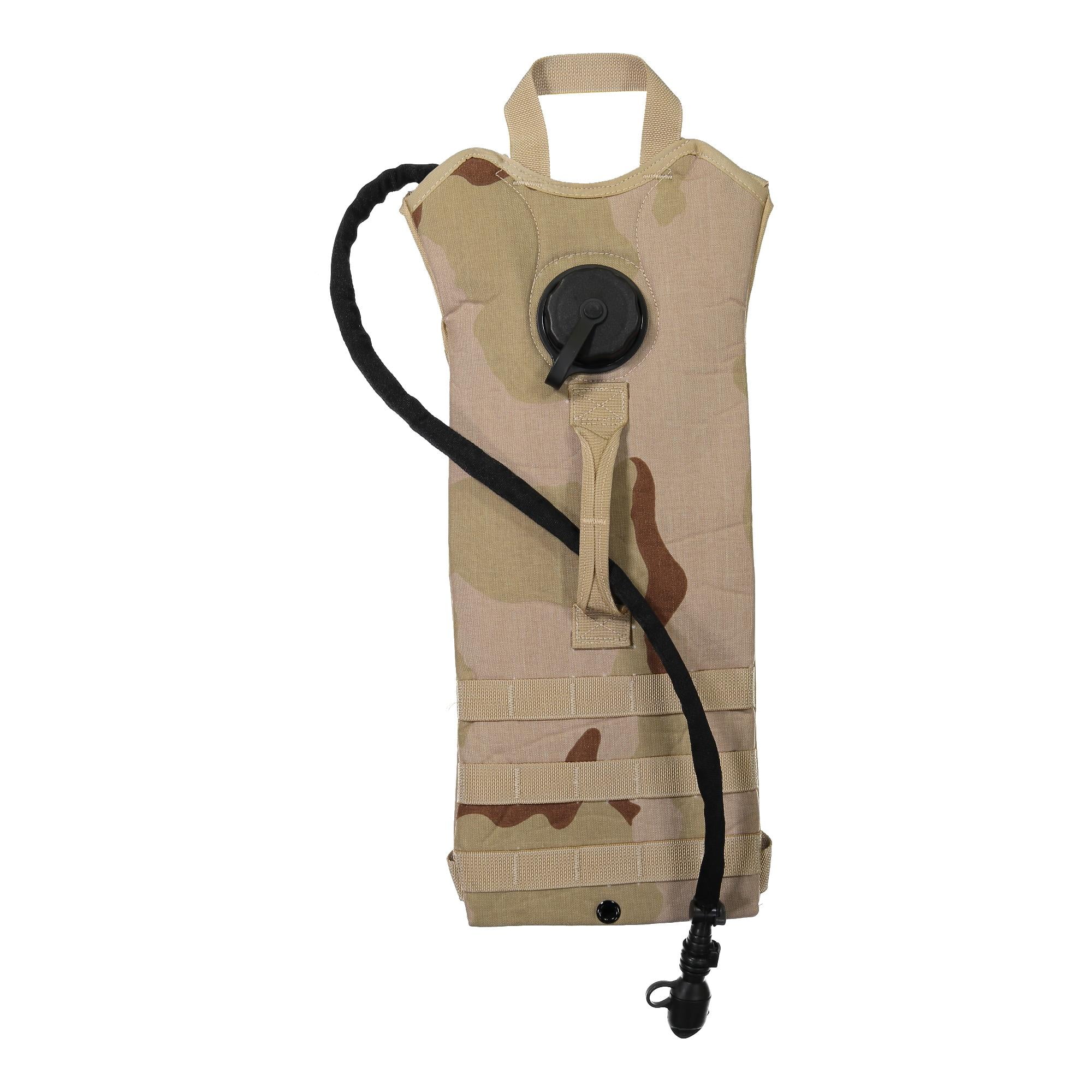 US Army GI 3-Liter Hydration Pack and Bladder, 3L/100 Oz, MOLLE Webbing ...