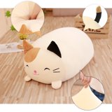 Plush Toy Cat Lovely Cat Plush Toy Soft Squishy 24 IN Chubby Soft Cute ...