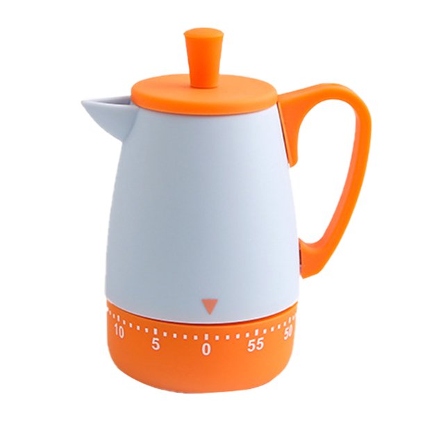 Teapot Shape Mechanical Timer Home Use Countdown Timer Manual Cooking ...