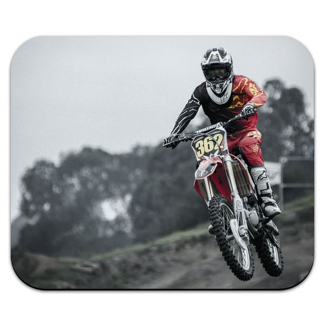 Dirt Bike Off Road Racing Mouse Pad - Walmart.com