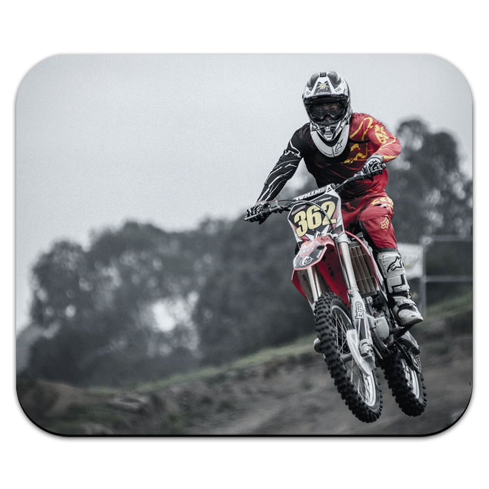 Dirt Bike Off Road Racing Mouse Pad - Walmart.com - Walmart.com