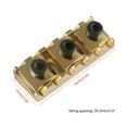 Metal Guitar String Locking Nut with Screws&Wrench 42mm Guitar Tremolo ...