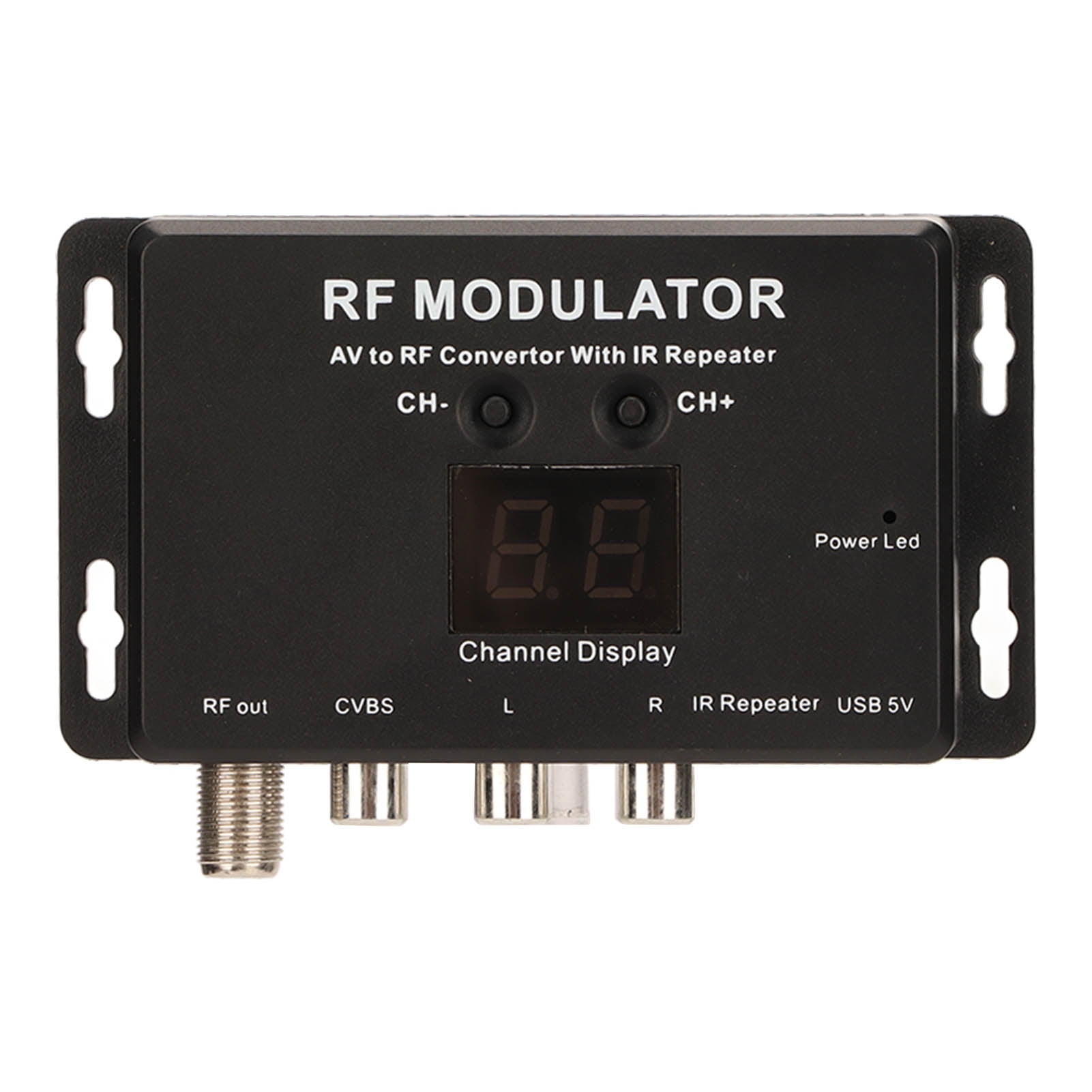 Mini Modulador RF, PAL NTSC Amplio Rango De Frecuencia Puerto USB Profesional Modulador De TV AV ...