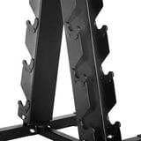 BalanceFrom Compact A Frame Dumbbell Rack, Home Gym Weight Organizer ...