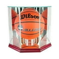 Perfect Cases Octagon Basketball Display Case, UV Protected Glass ...
