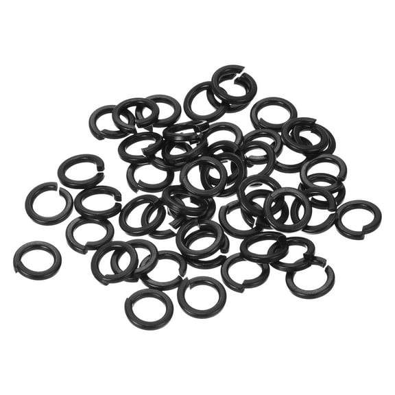 Uxcell M4 316 Stainless Steel Spring Lock Washer Split Lock Washer Lock ...