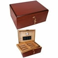 Best Humidors Cuban Crafters Clasico Rojo Cherrywood Classic Cigar ...