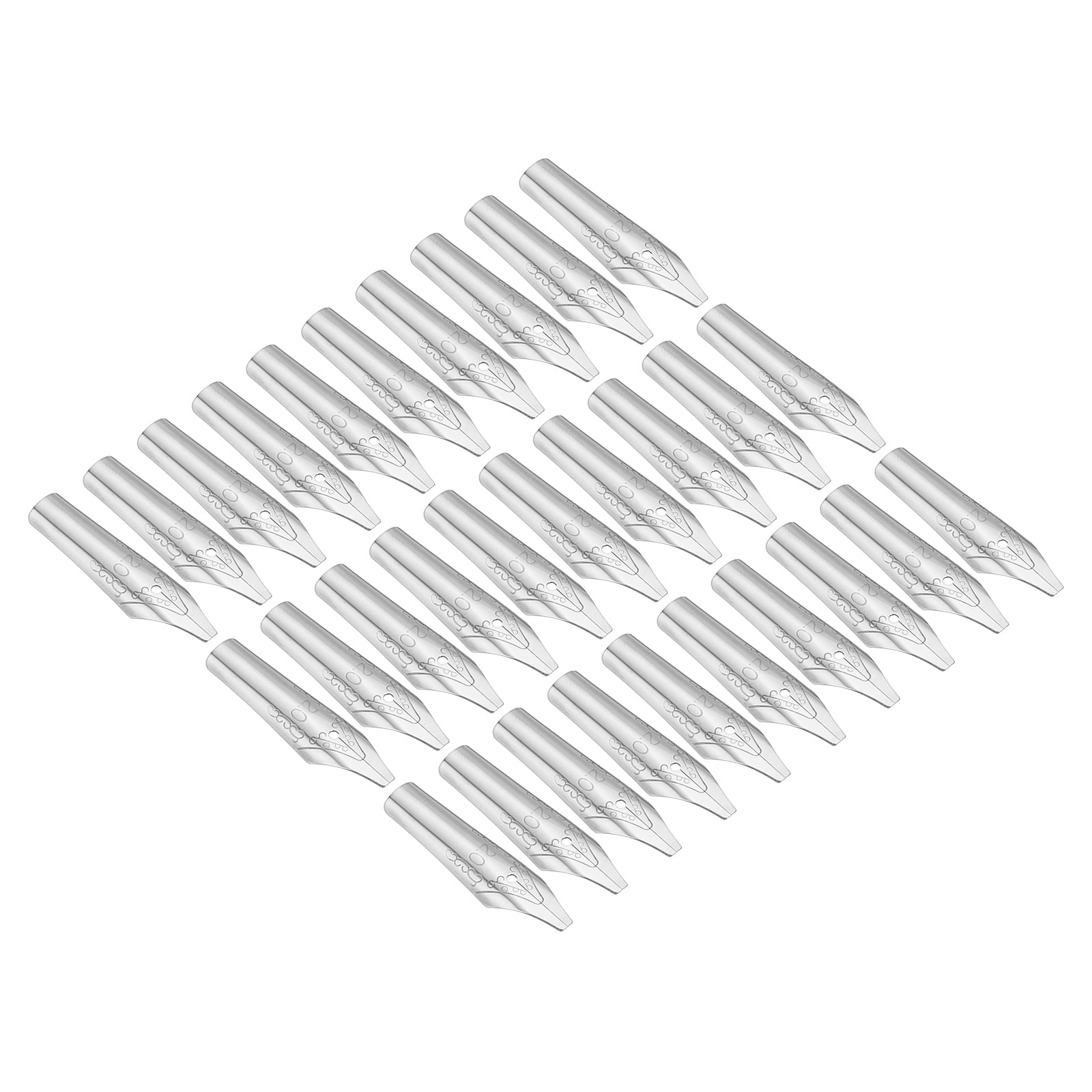 Uxcell 2mm Line Width Fountain Pen Nib Replacement 304 Stainless Steel ...
