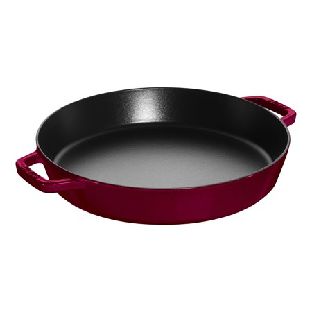 STAUB Pans 34 cm Cast Iron Paella Pan, Bordeaux | Walmart Canada