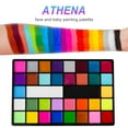 Body Paint Kit for Halloween,36 Colors Safe Neon Body Paint Kit ...