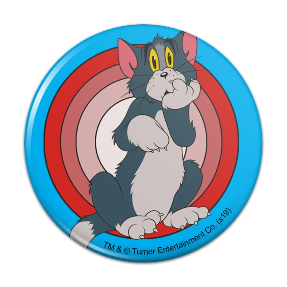 Tom and Jerry Tom Character Kitchen Refrigerator Locker Button Magnet ...