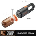 Suds lab V2 Handheld Car Vacuum Cleaner Kit - Portable 12V DC Mini ...