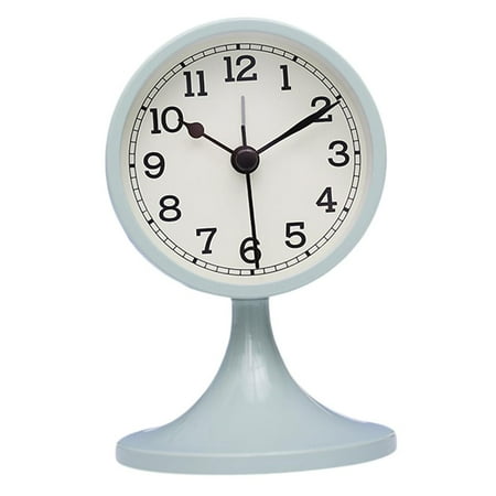 Multifunctional Clock Living Room Bedroom Digital Clock Milky Cyan ...