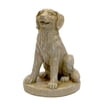 Solid Rock Stoneworks Medium Sitting Bulldog on Base Concrete Statue ...