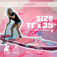 Genreen 11' Premium Inflatable Fishing Paddle Board, Stand up Paddle ...