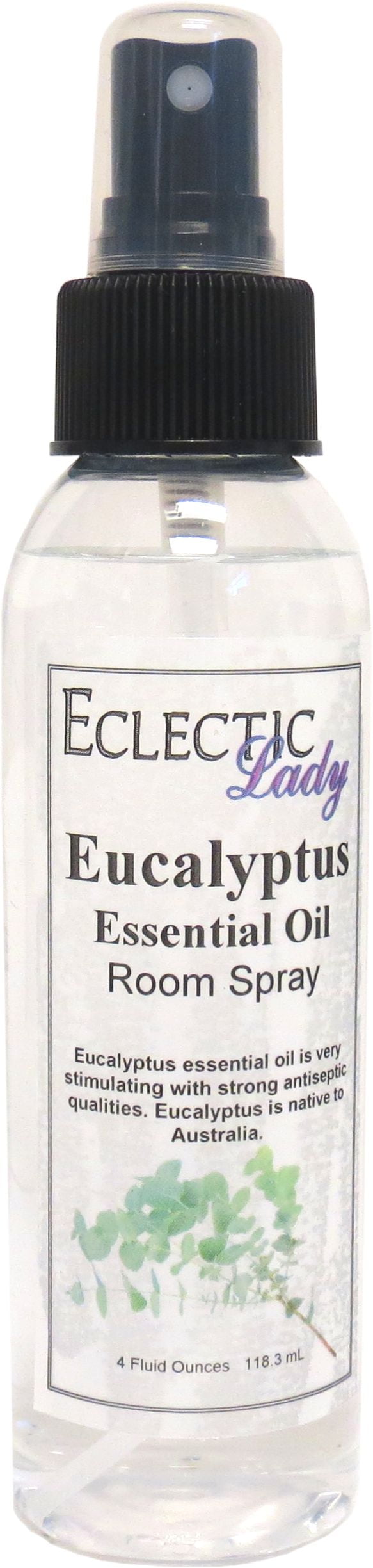 Eucalyptus Room Spray by Eclectic Lady, 4 Ounces, Fragrant Aromatic ...