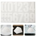 REACHISE 6 Large Number Stickers 0-9 Waterproof Mailbox Trash Can ...